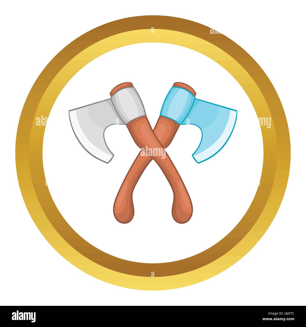 Crossed axes vector icon Stock Vector Image & Art - Alamy