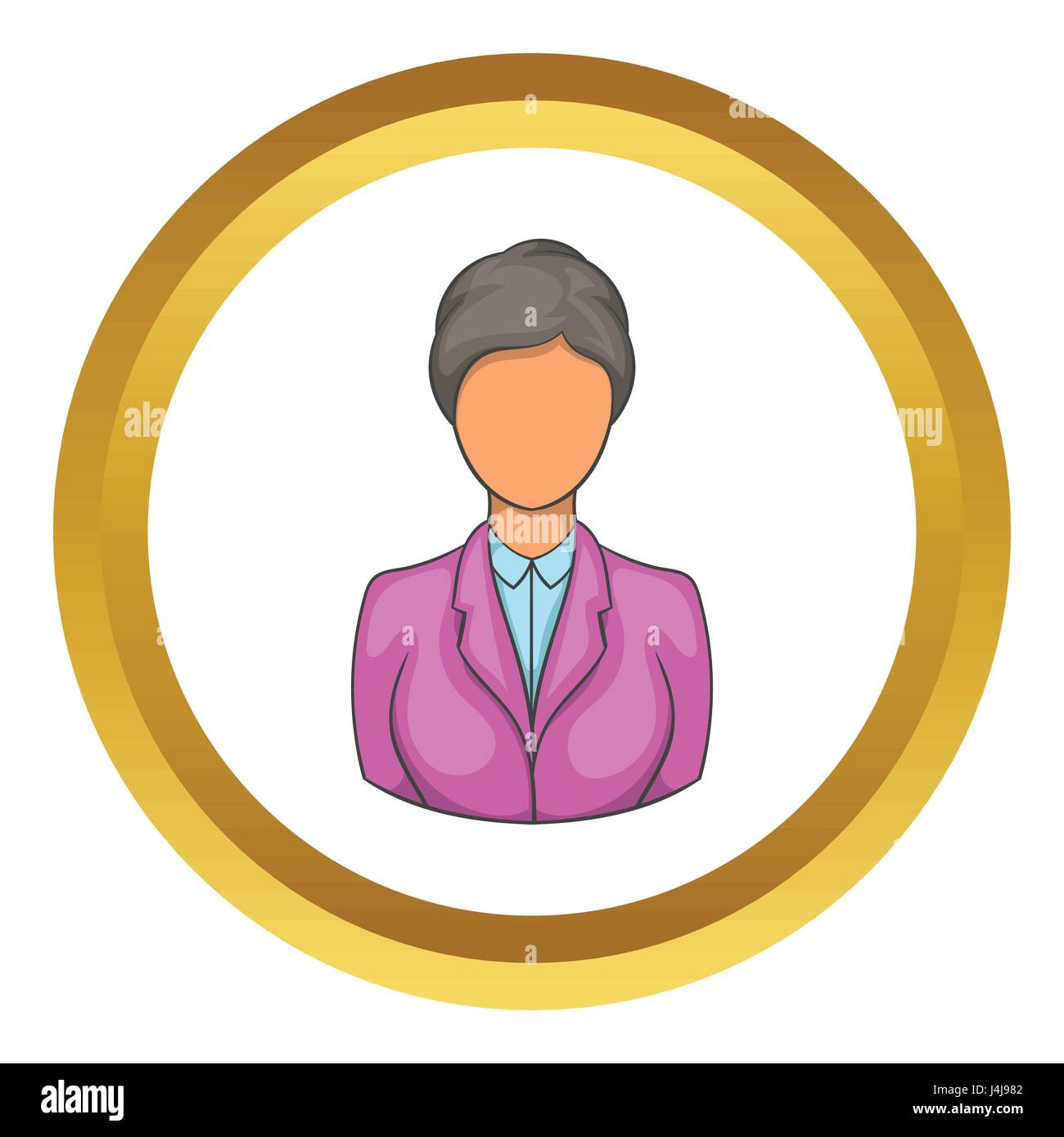 Female receptionist hotel check Stock Vector Images - Alamy