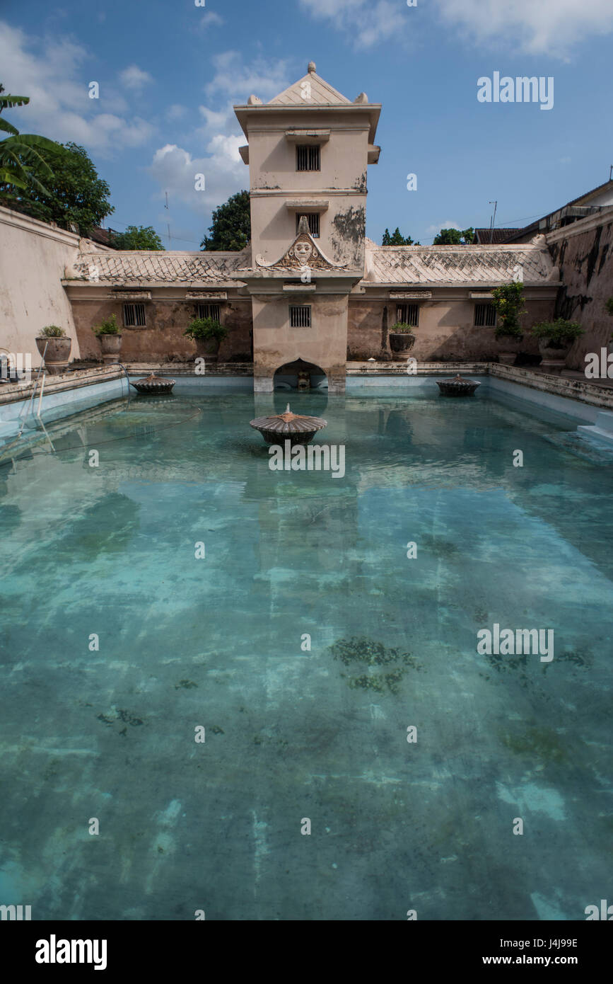 The Water Castle (Taman Sari) in Yogyakarta, Java, Indonesia Stock ...