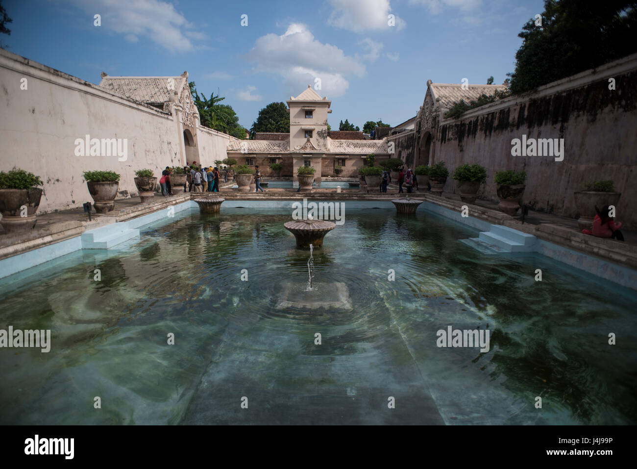The Water Castle (Taman Sari) in Yogyakarta, Java, Indonesia Stock ...