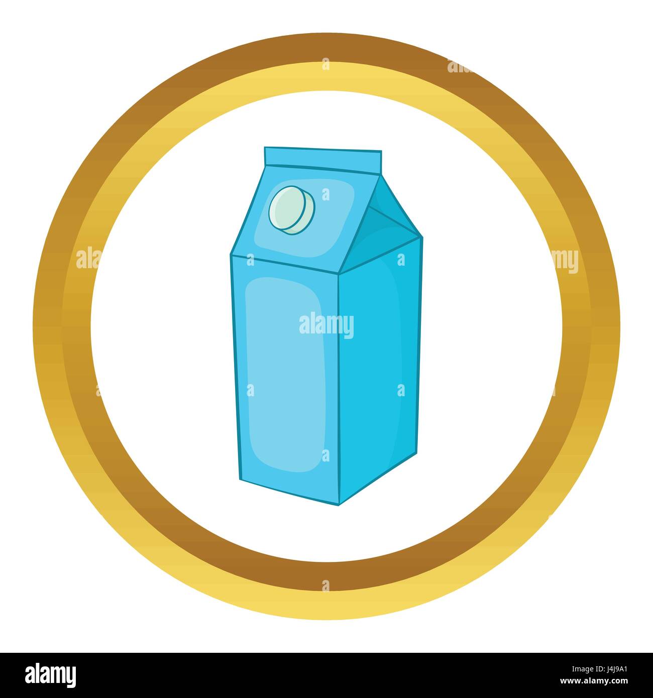 Realistic white blank paper package and glass for milk hi-res stock ...