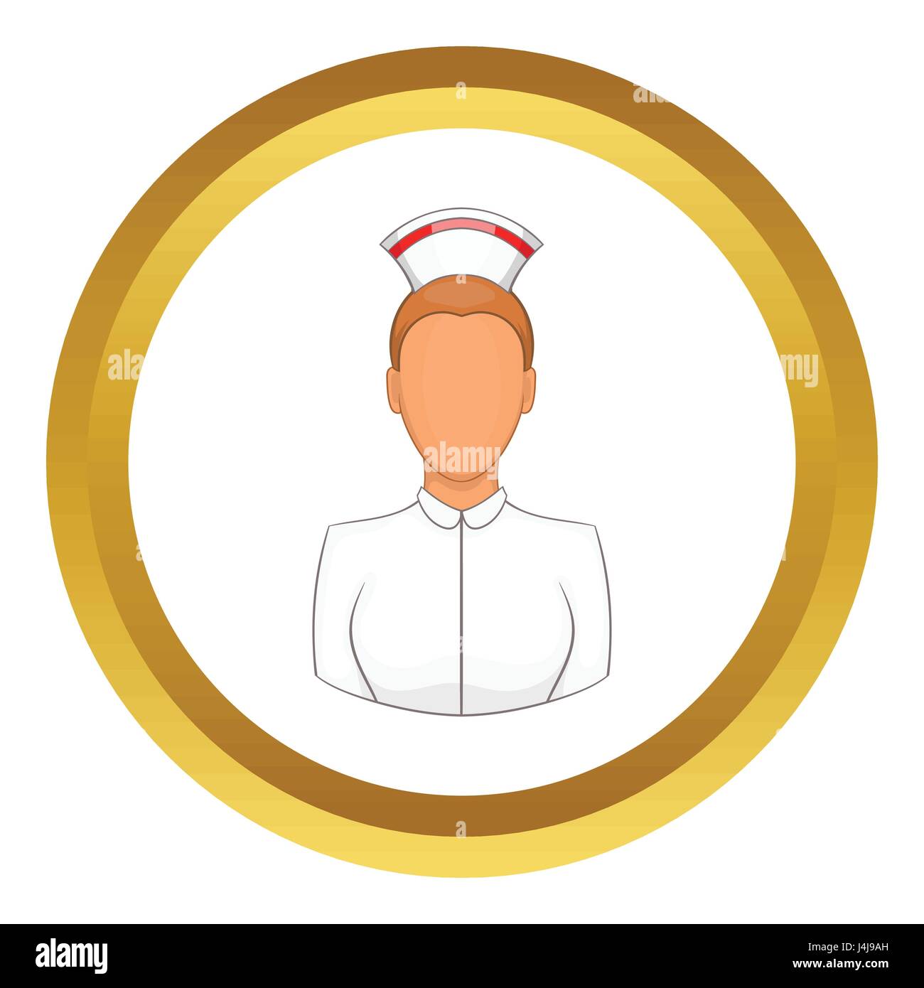 Nurse vector icon Stock Vector Image & Art - Alamy