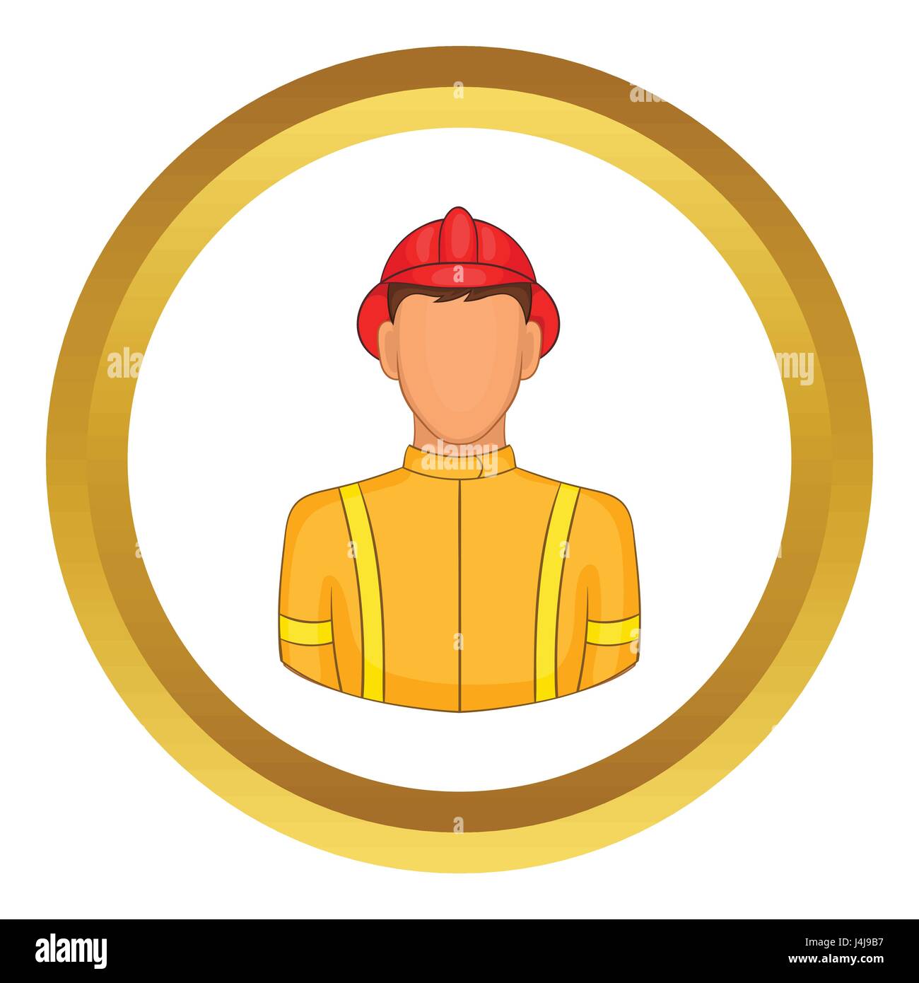 Firemen vector icon Stock Vector Image & Art - Alamy