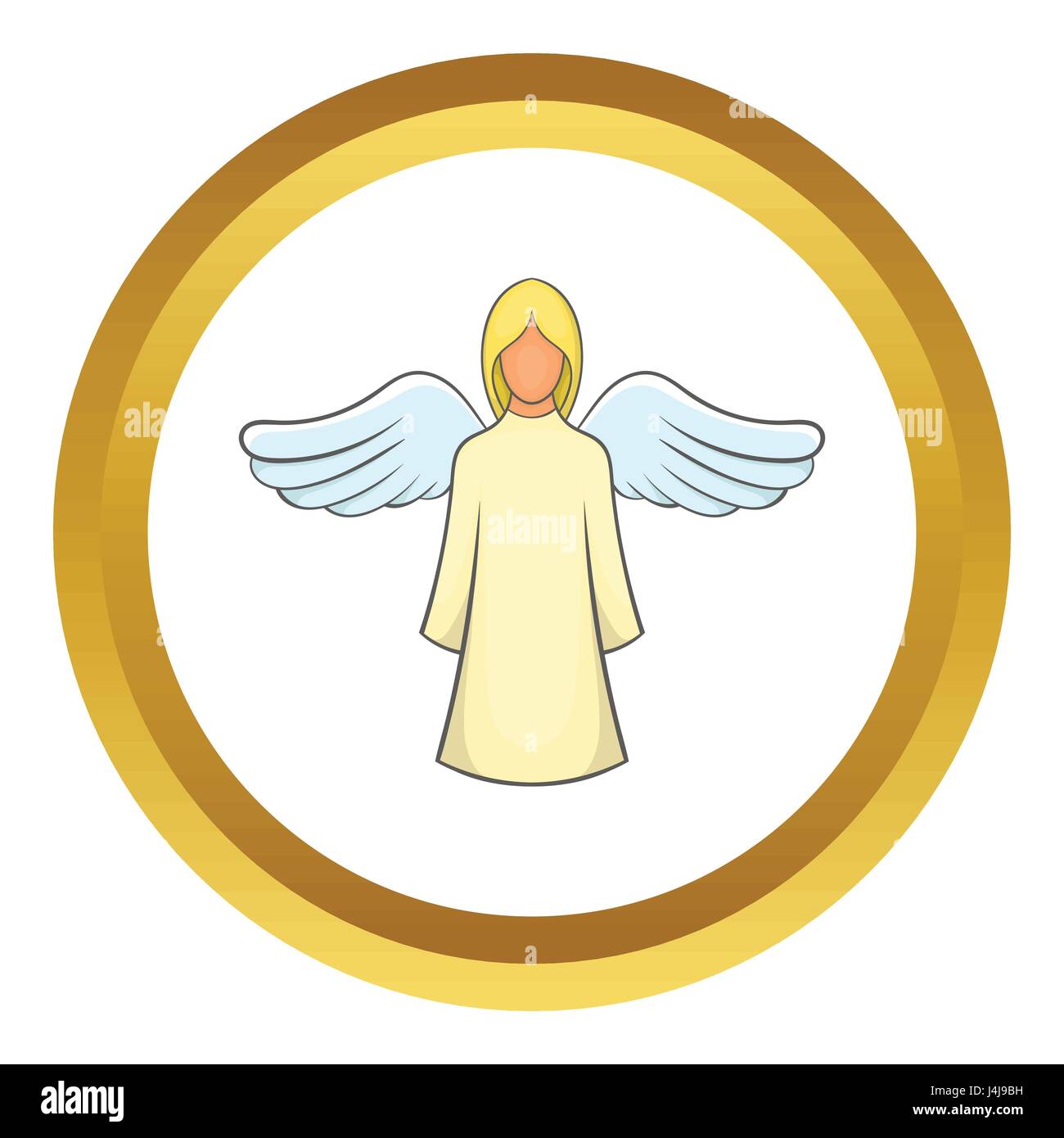 Angel vector icon Stock Vector Image & Art - Alamy