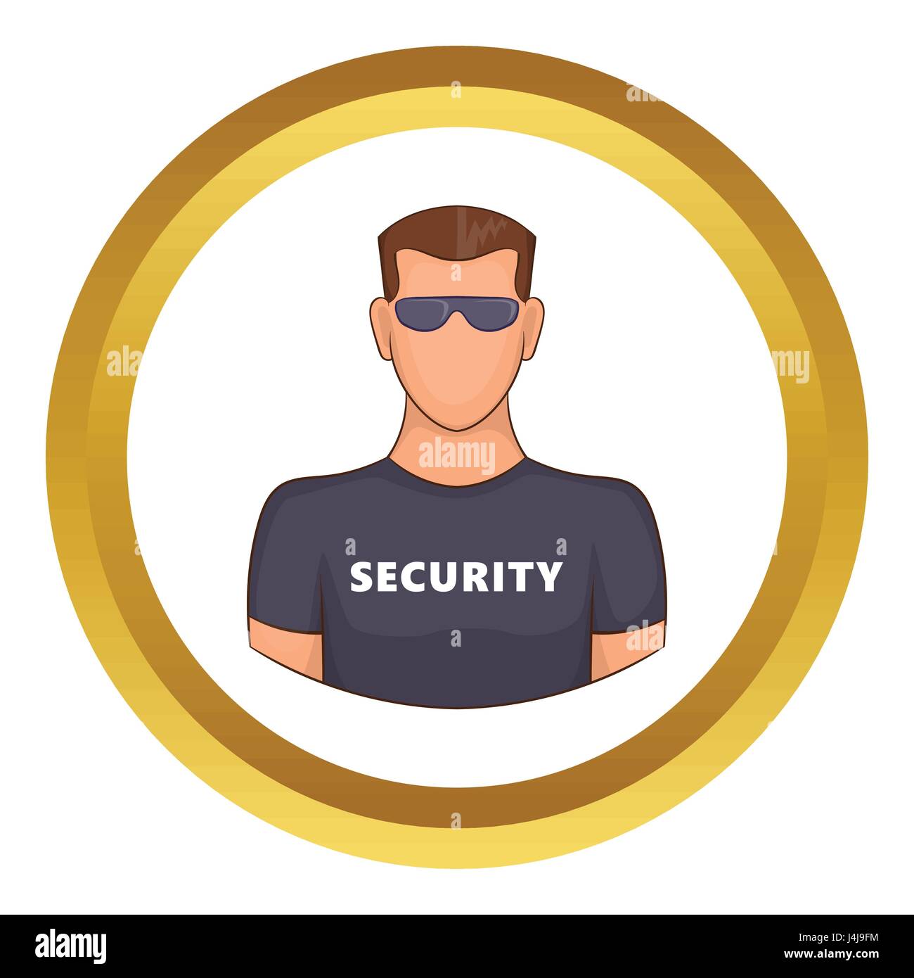 Cartoon Security Guard High Resolution Stock Photography and Images - Alamy