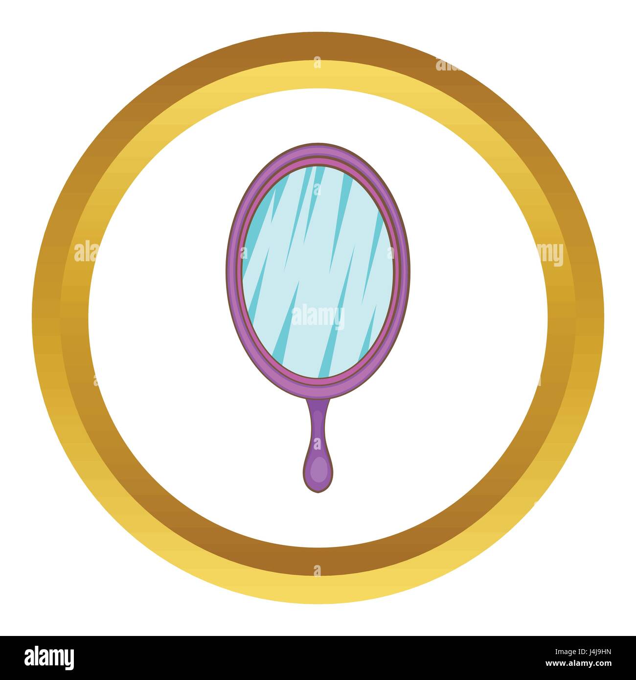 Mirror vector icon Stock Vector Image & Art - Alamy
