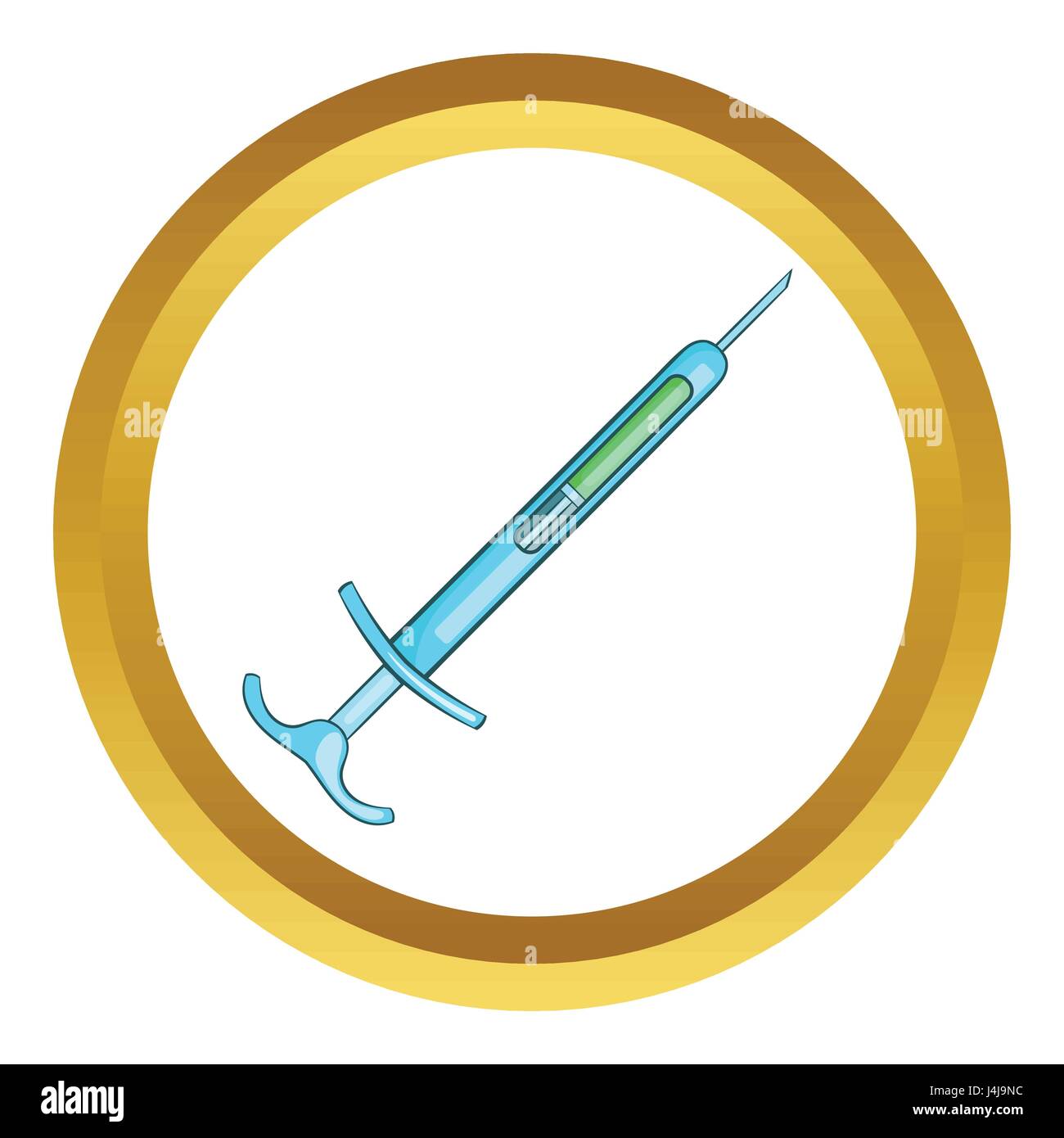 Syringe vector icon Stock Vector Image & Art - Alamy