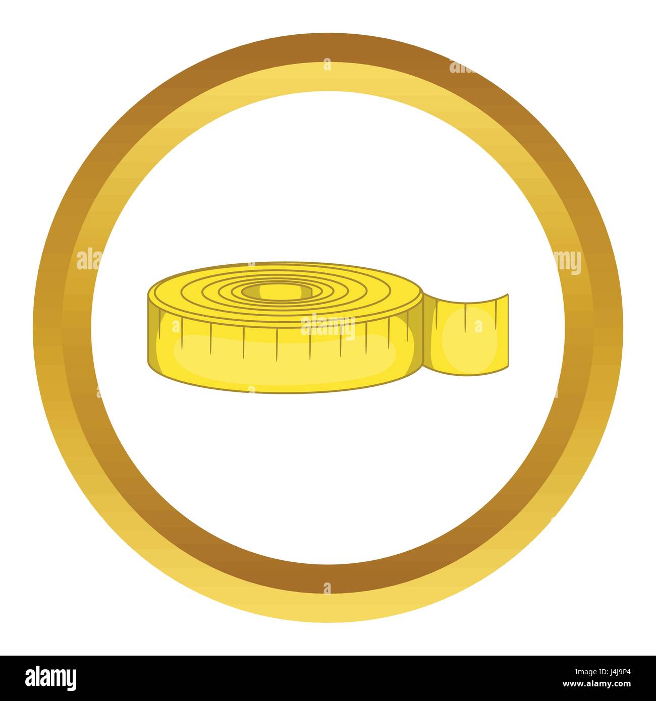 Measuring tape vector icon Stock Vector Image & Art - Alamy