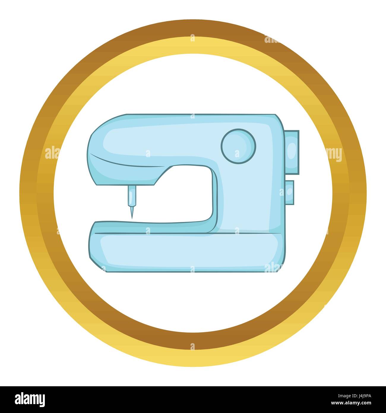 Sewing Machine Vector Icon Stock Vector Image And Art Alamy