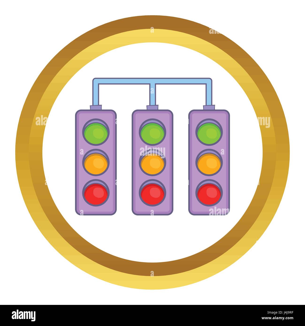 Racing traffic lights vector icon Stock Vector Image & Art - Alamy