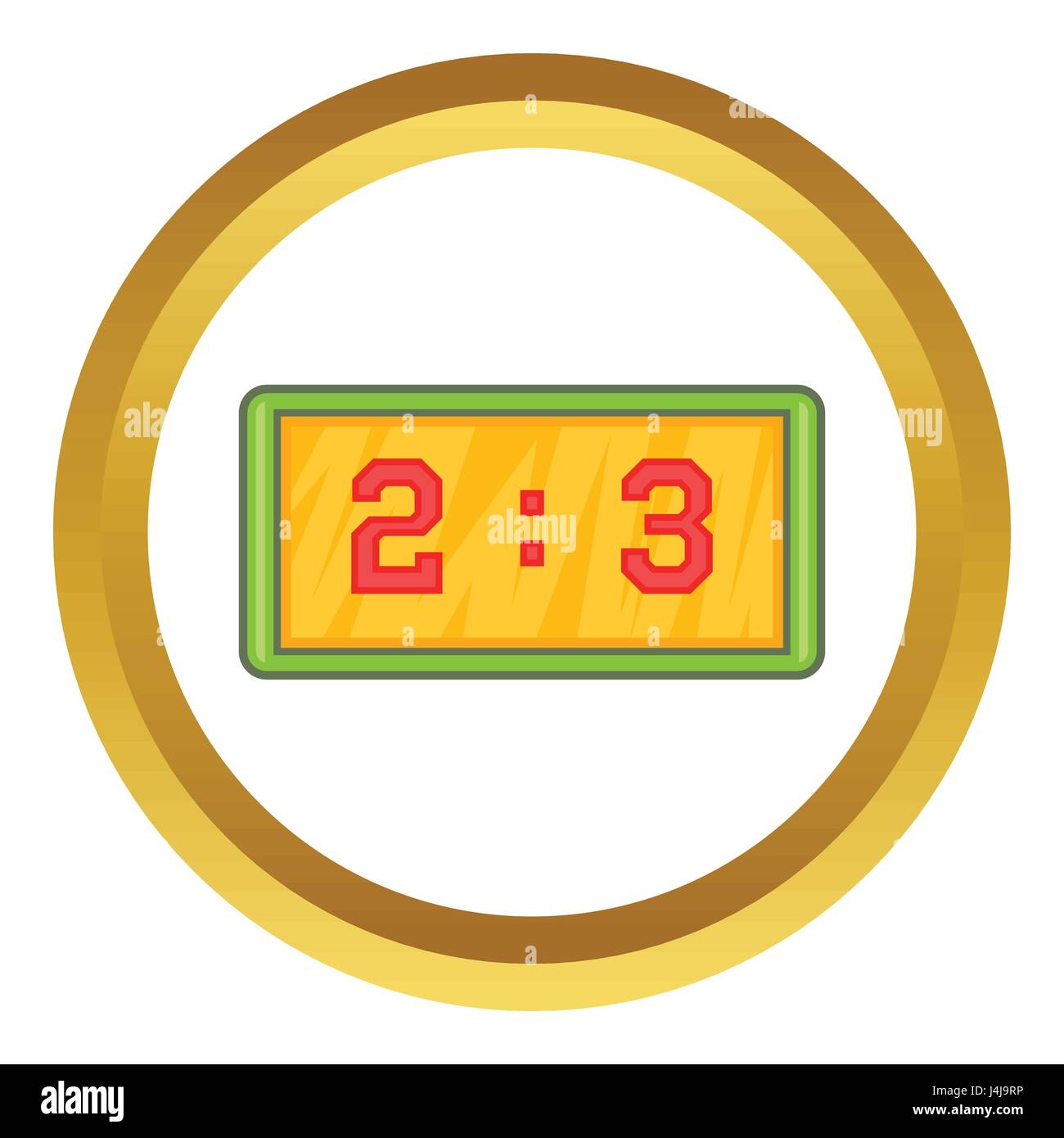 Counting score numbers Stock Vector Images - Alamy