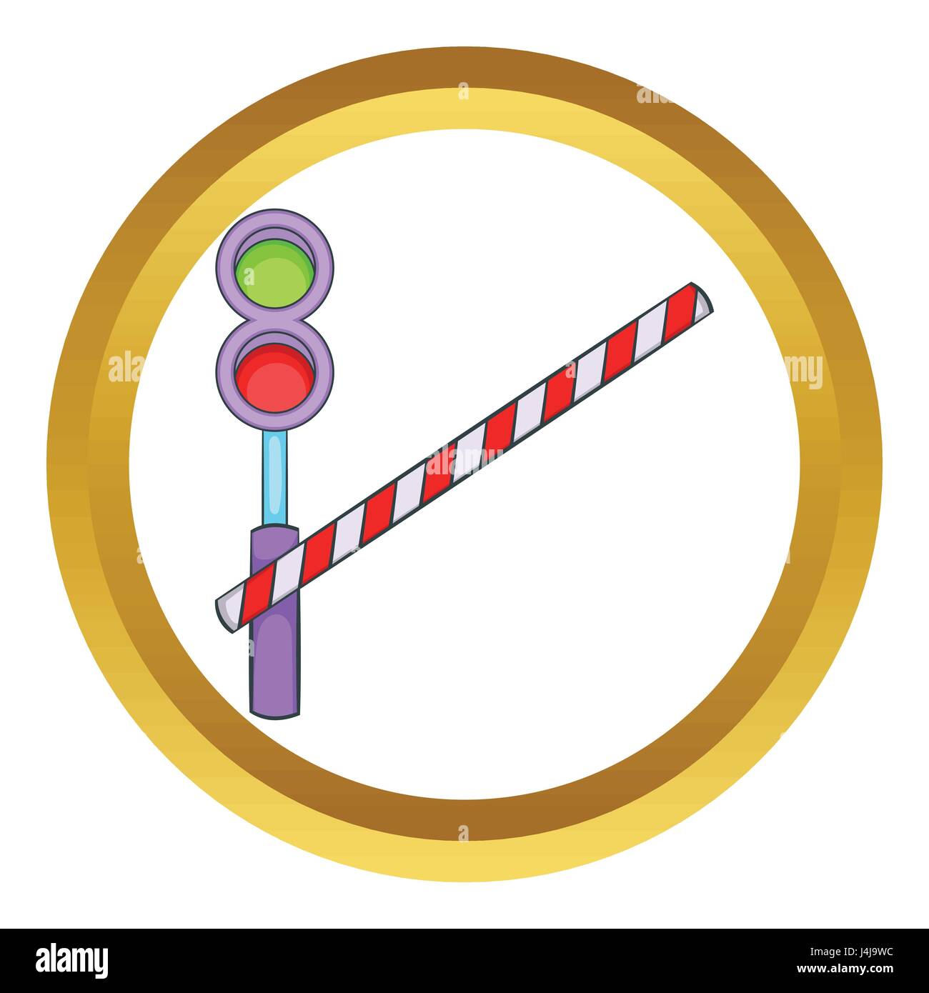 Red stop sign train Cut Out Stock Images & Pictures - Alamy