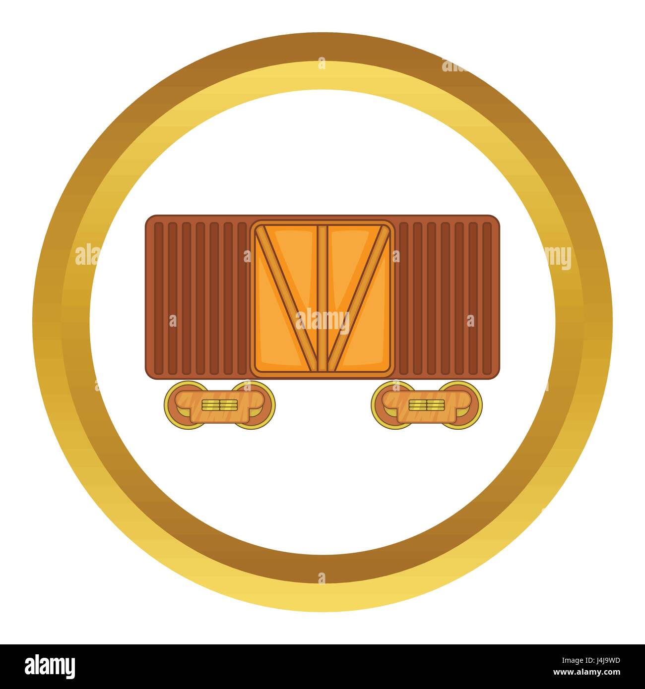 Railway freight movement Stock Vector Images - Alamy