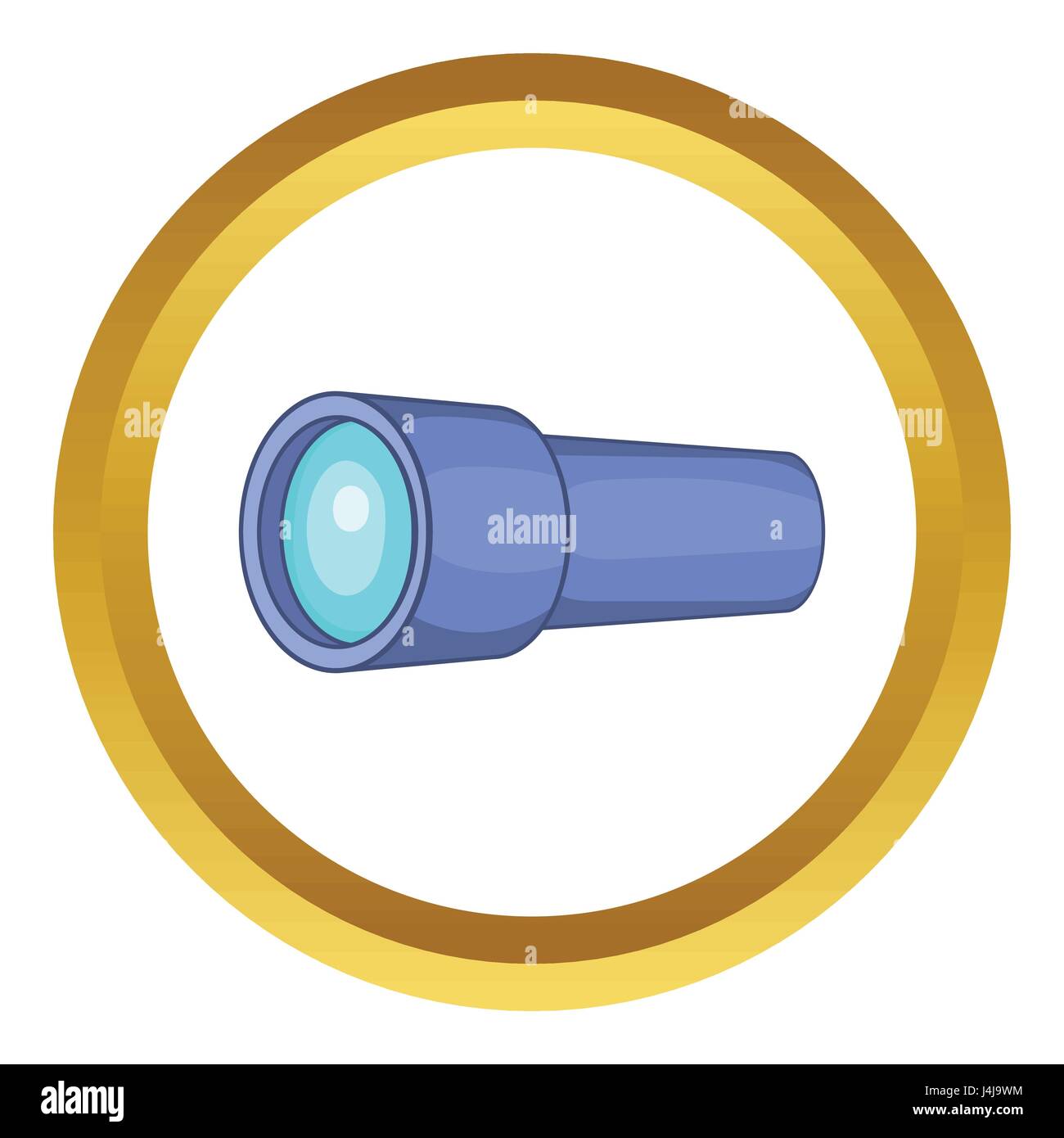 Monocular vector icon Stock Vector Image & Art - Alamy