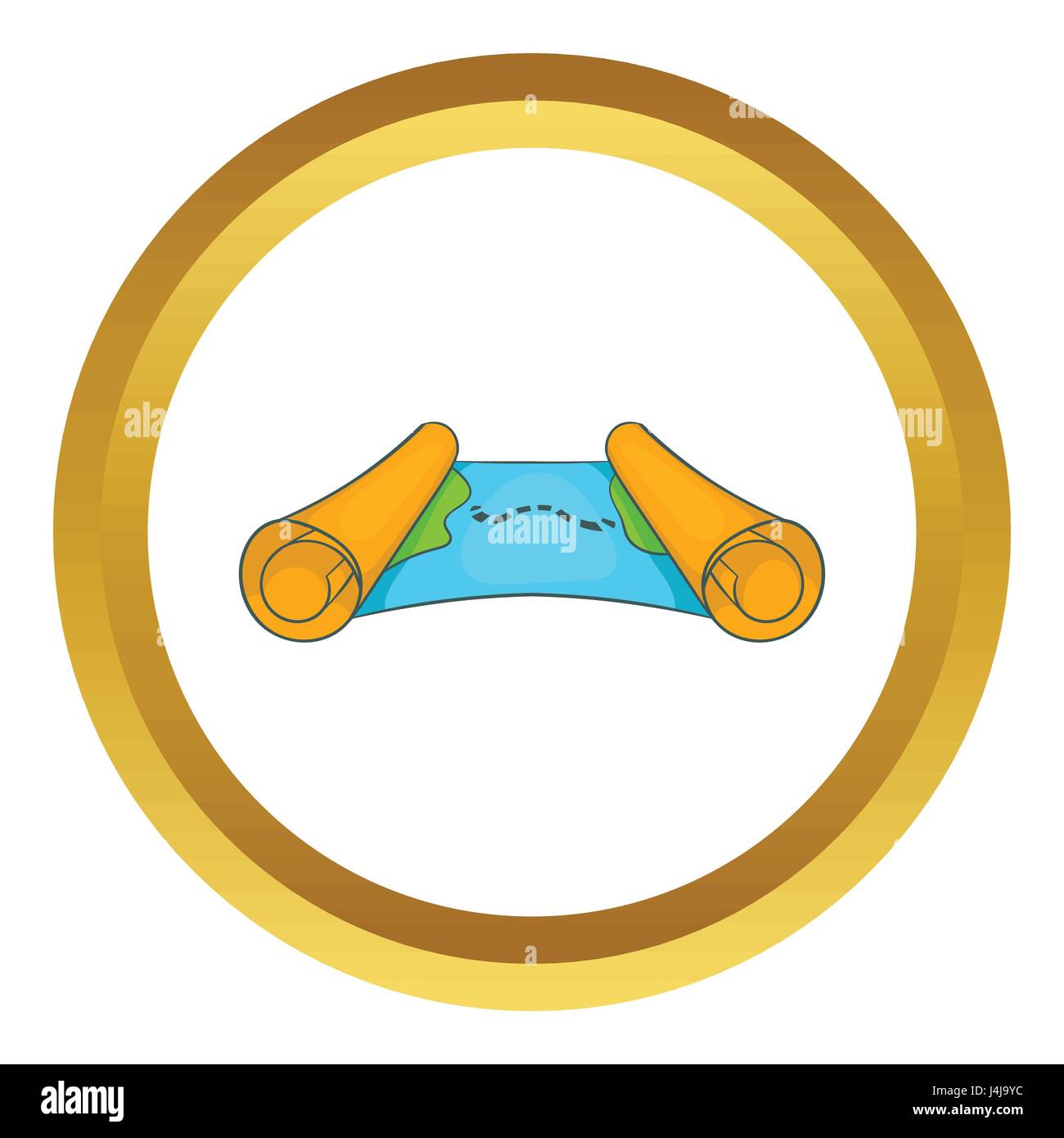 Ancient scroll map vector icon Stock Vector Image & Art - Alamy Ancient scroll map vector icon Stock Vector Image & Art - Alamy