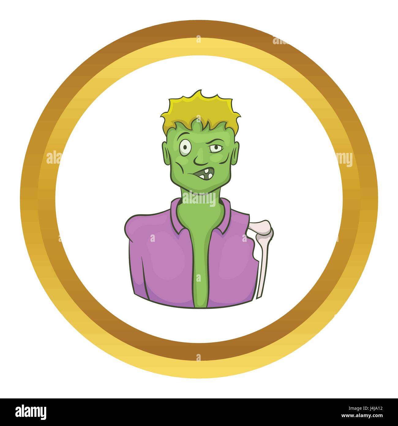 Blond zombie Stock Vector Images - Alamy