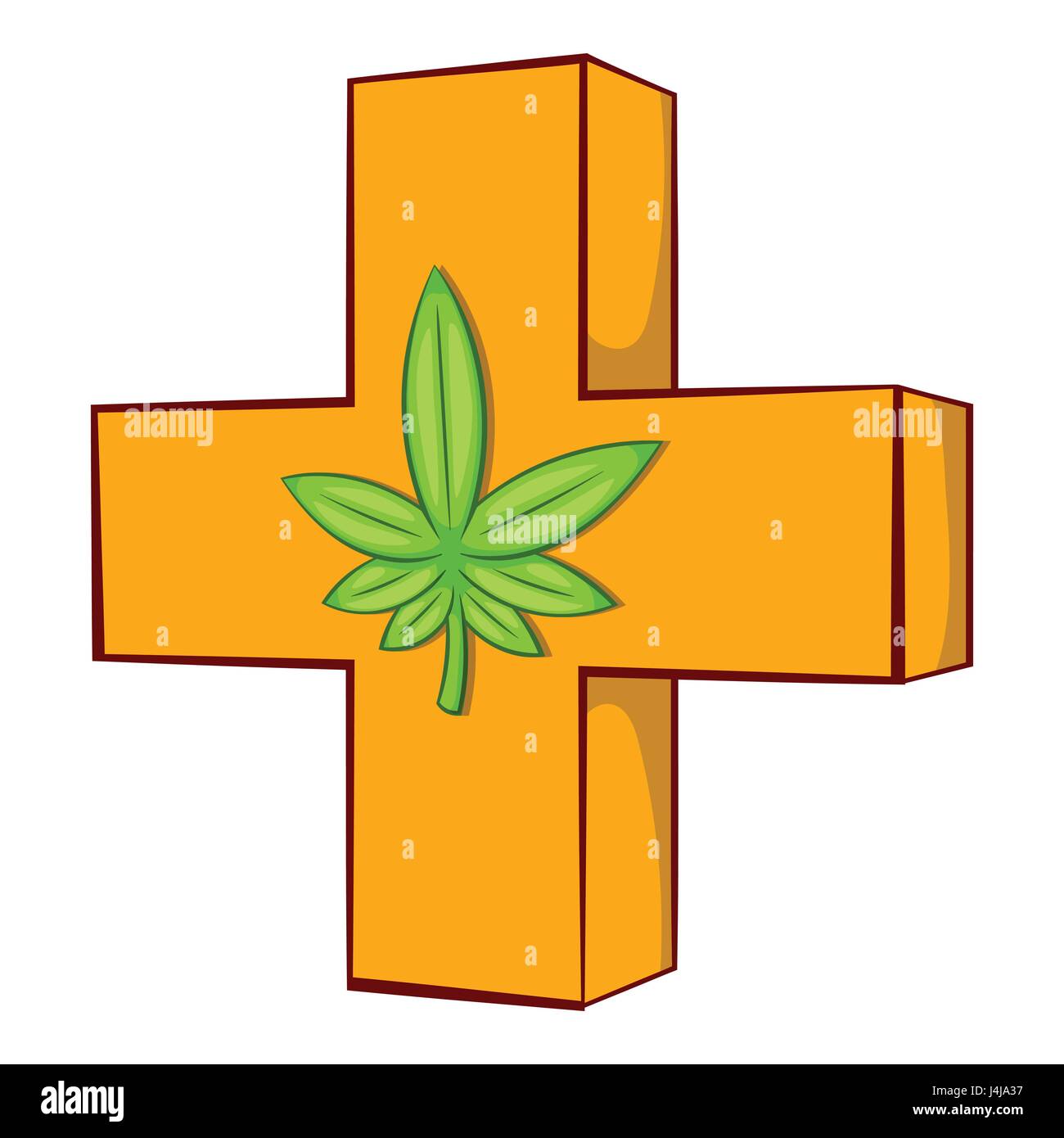 Medical marijuana sign vector icon Stock Vector Image & Art - Alamy