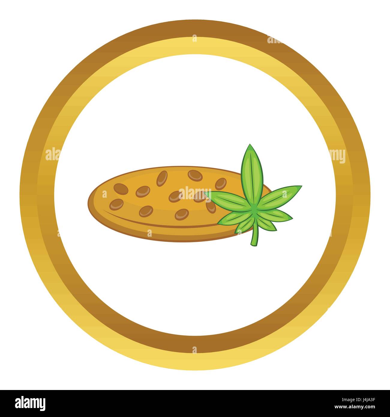 Marijuana seeds vector icon Stock Vector Image & Art - Alamy
