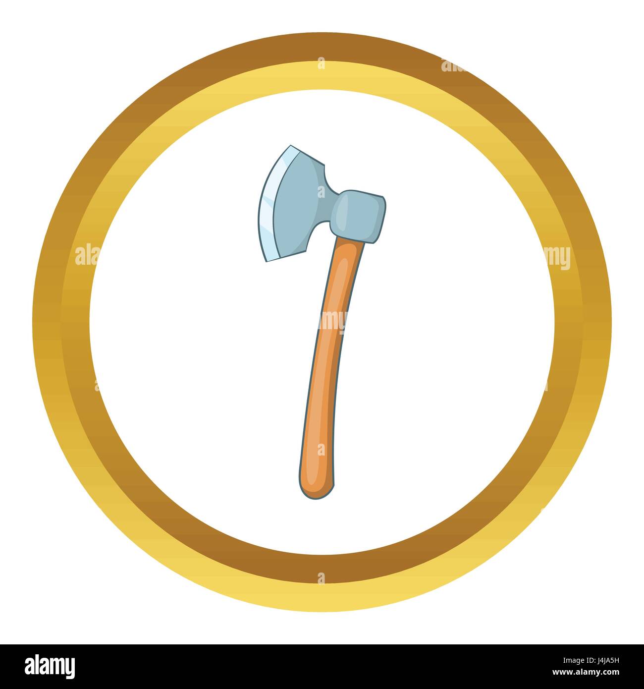 Axe vector icon Stock Vector Image & Art - Alamy