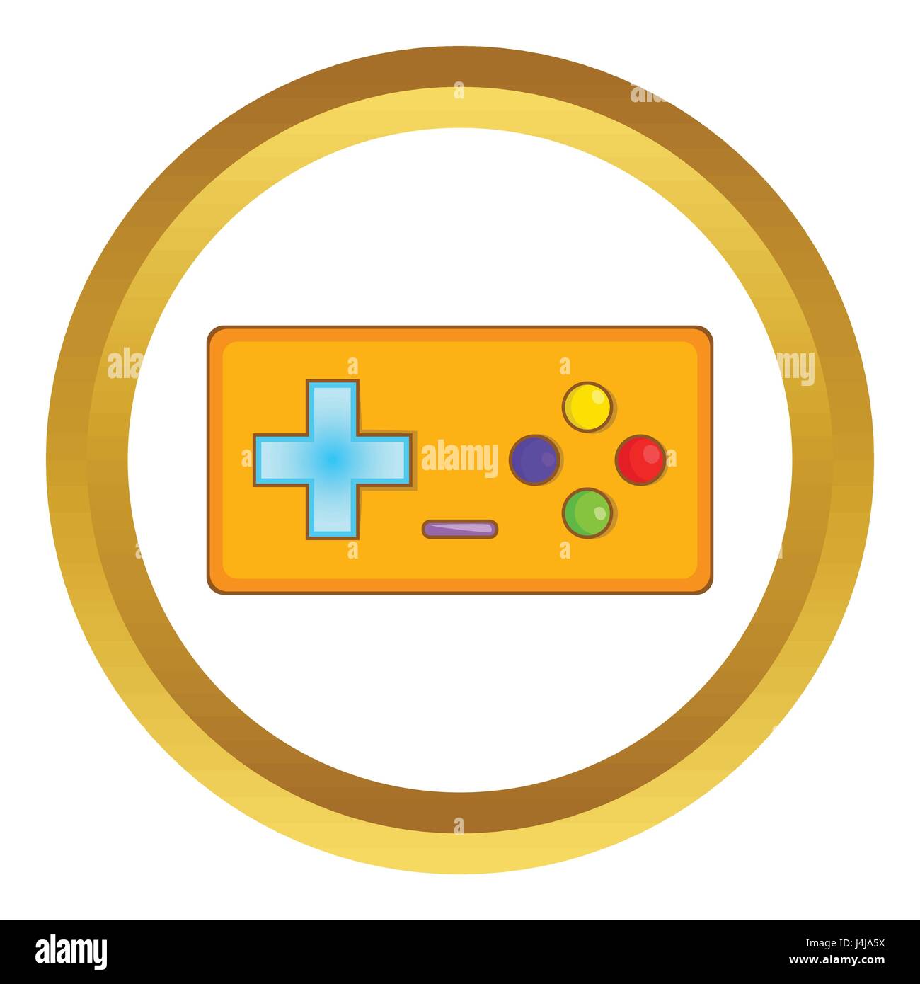 Gamepad vector icon Stock Vector Image & Art - Alamy