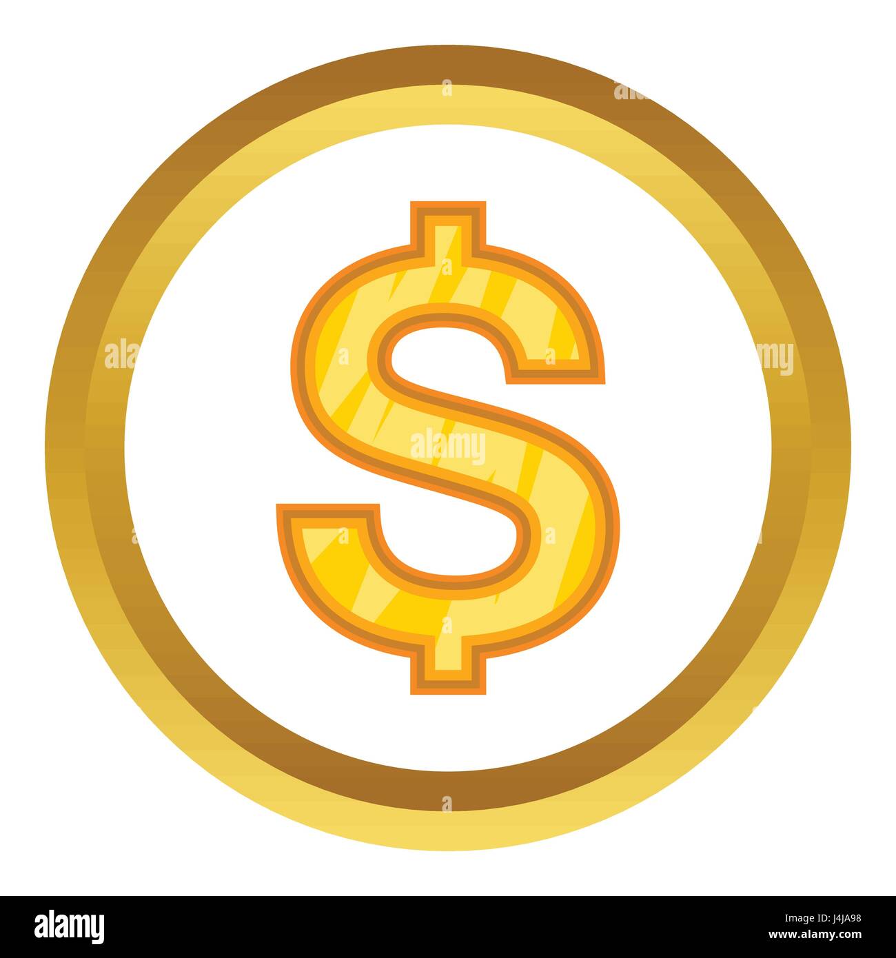 US Dollar vector icon Stock Vector Image & Art - Alamy