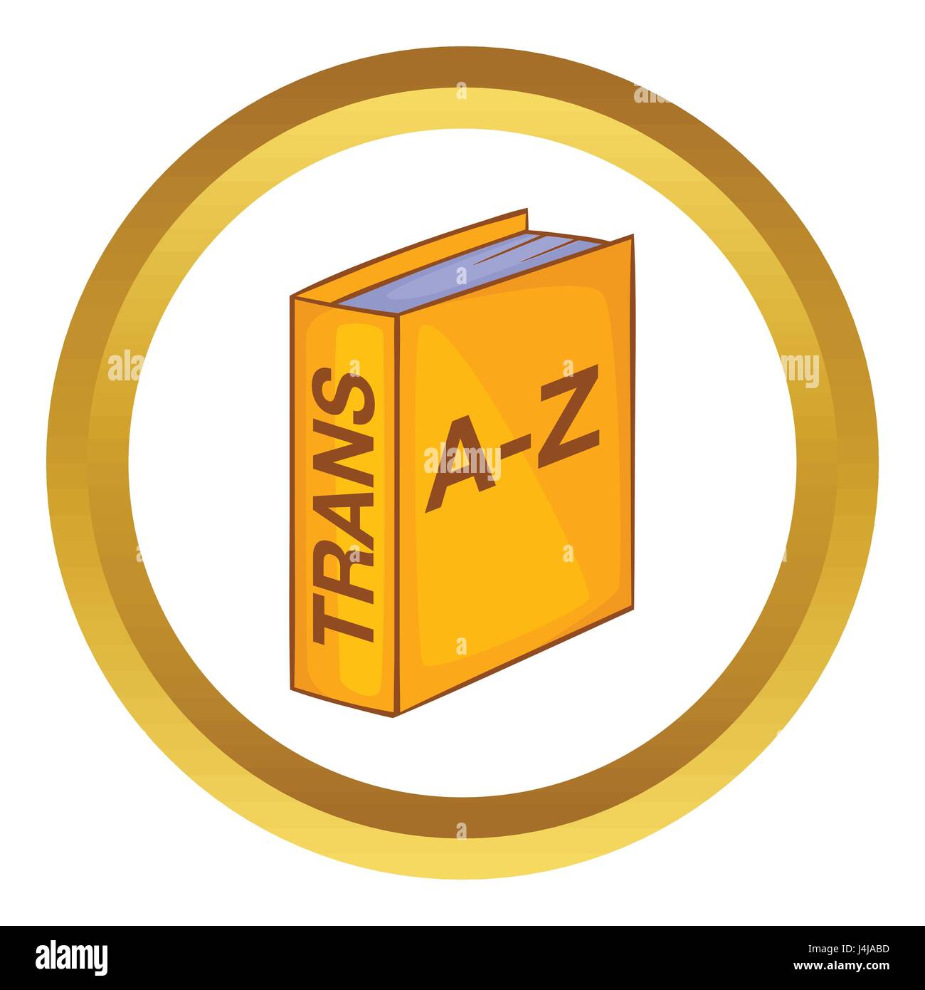 Translation book vector icon Stock Vector Image & Art - Alamy