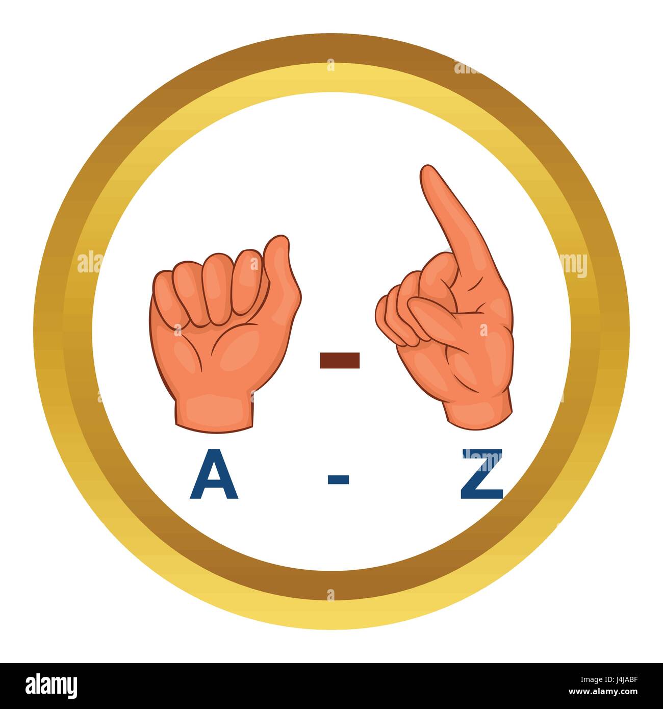 Language hand sign vector icon Stock Vector Image & Art - Alamy