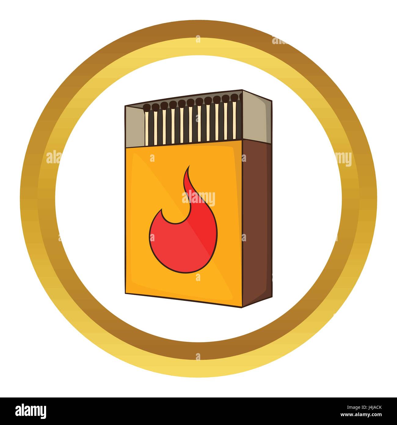 Cartoon pack matches Cut Out Stock Images & Pictures - Alamy