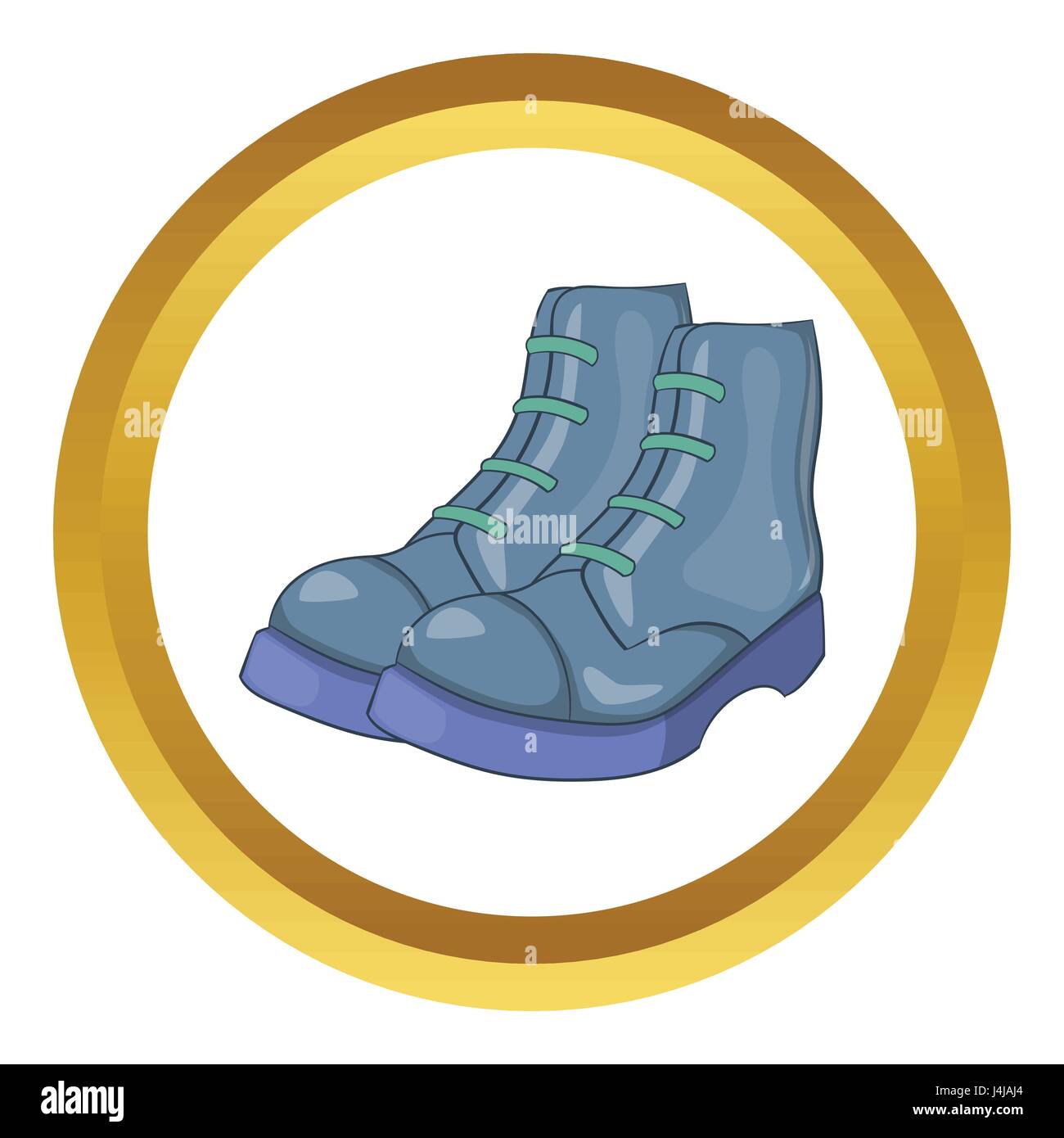 Mens footwear retro Stock Vector Images - Alamy