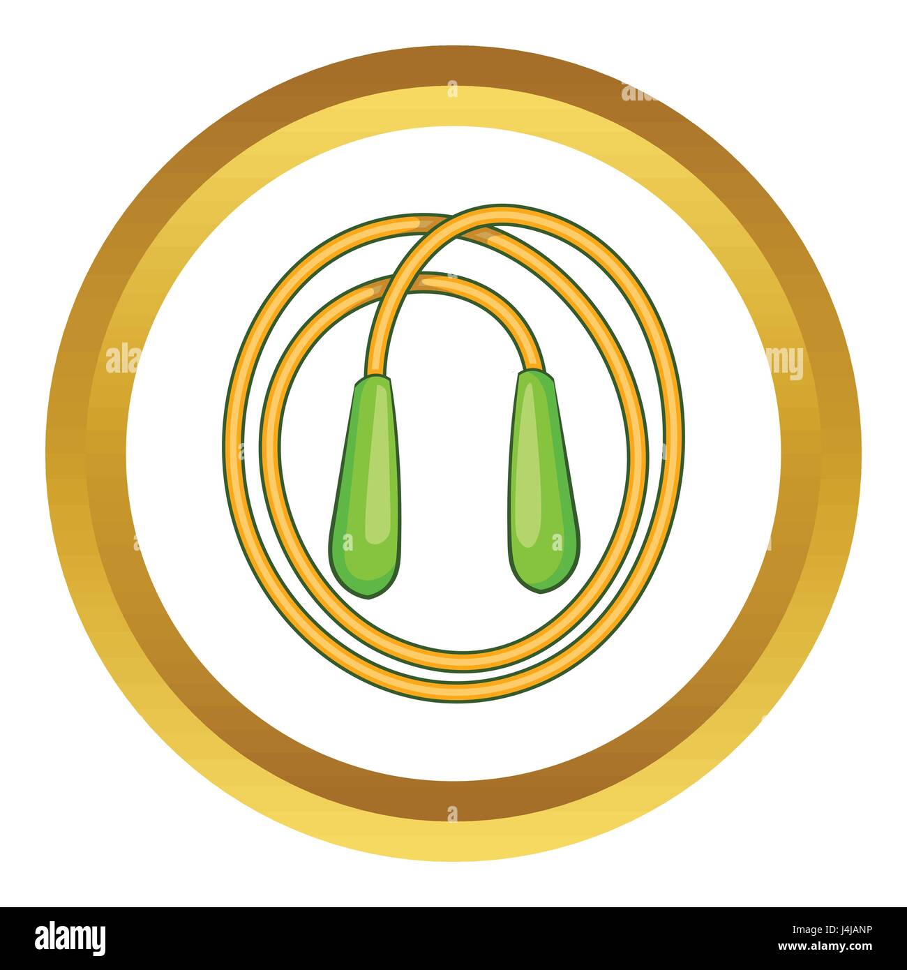 Colorful skipping rope Cut Out Stock Images & Pictures - Alamy