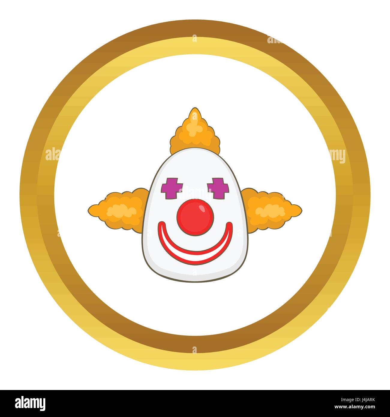 Clown vector icon Stock Vector Image & Art - Alamy