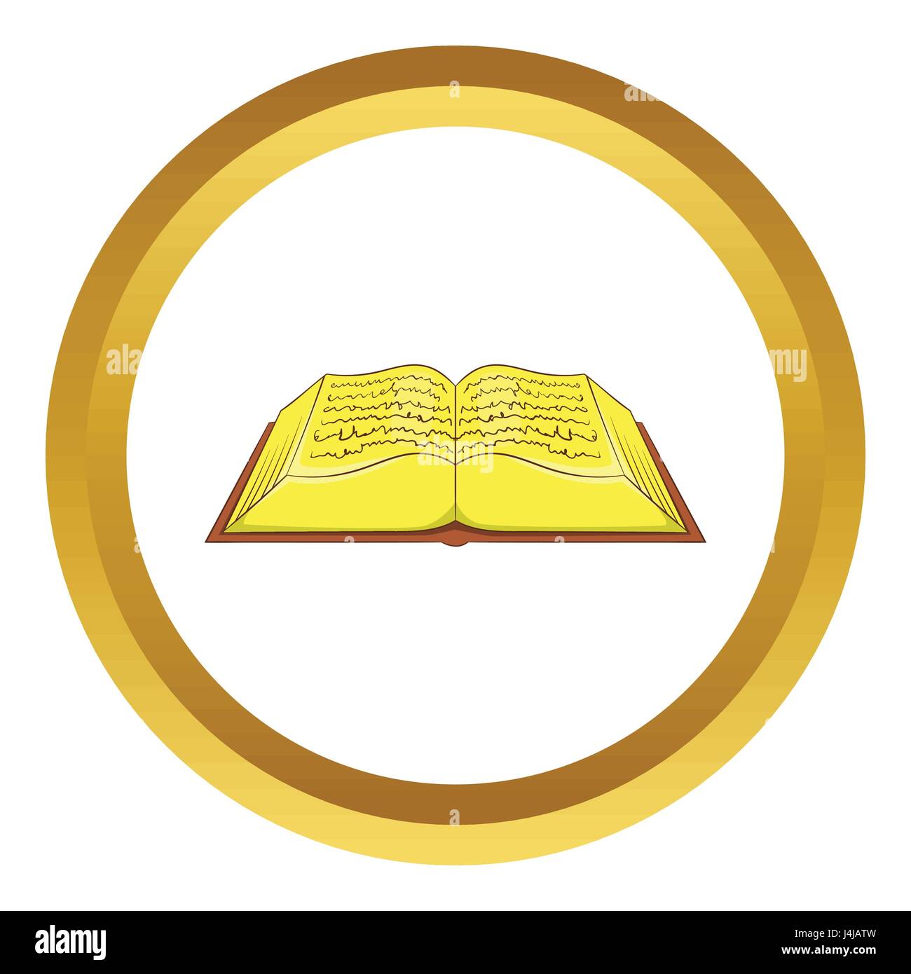 Ancient book vector icon Stock Vector Image & Art - Alamy