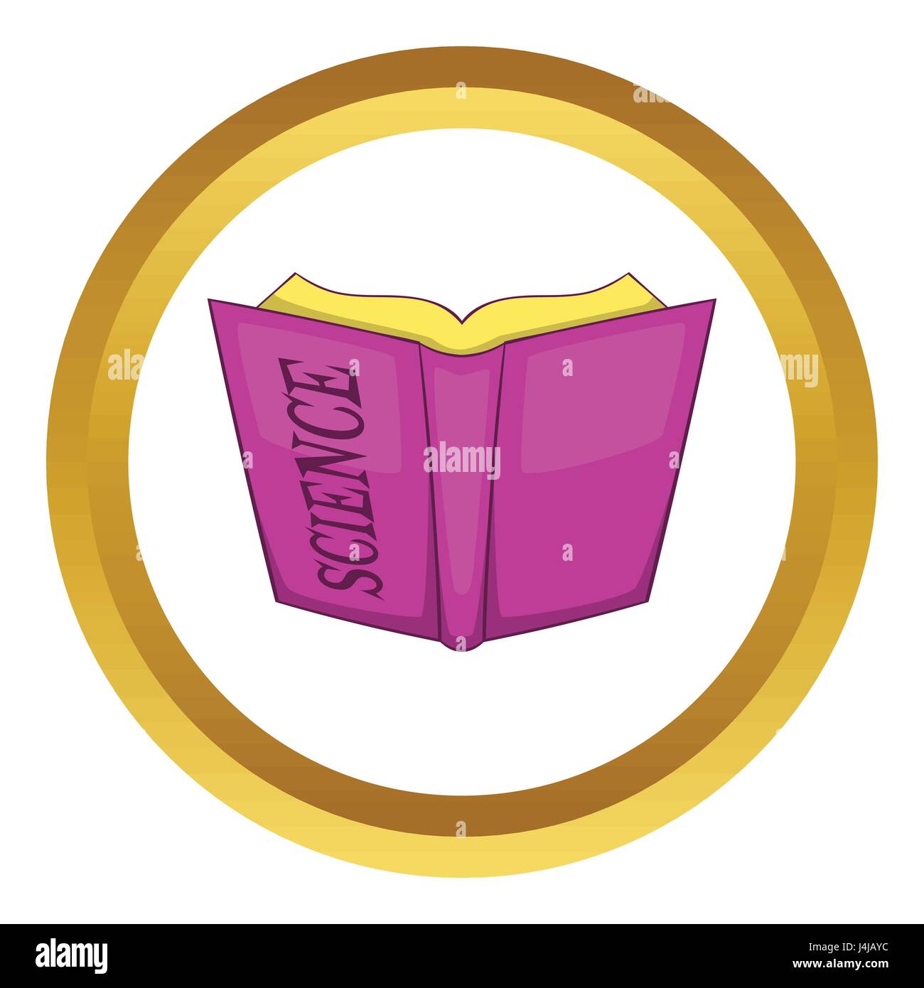 Science book vector icon Stock Vector Image & Art - Alamy