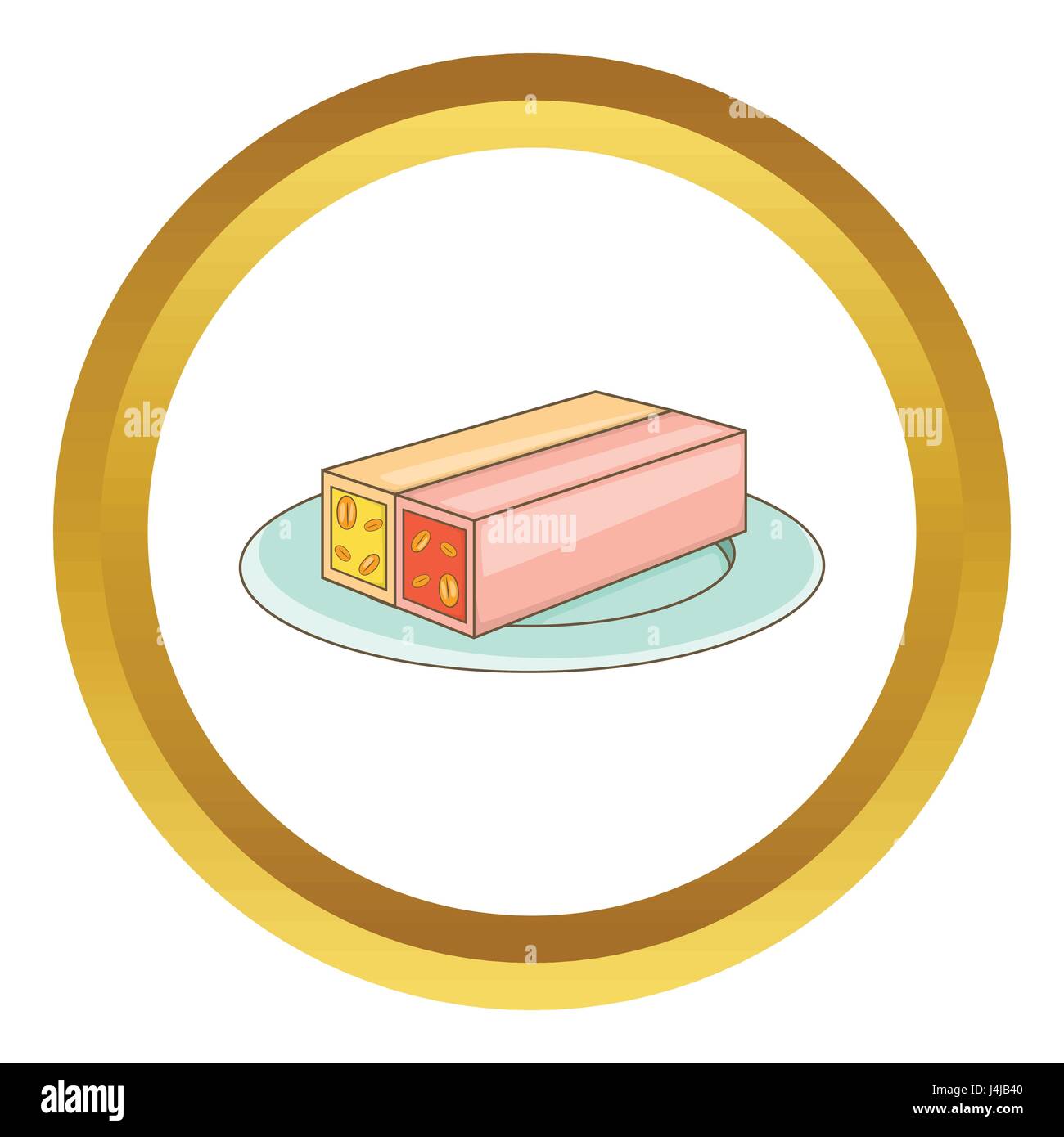 Turkish middle east dessert Stock Vector Images - Alamy