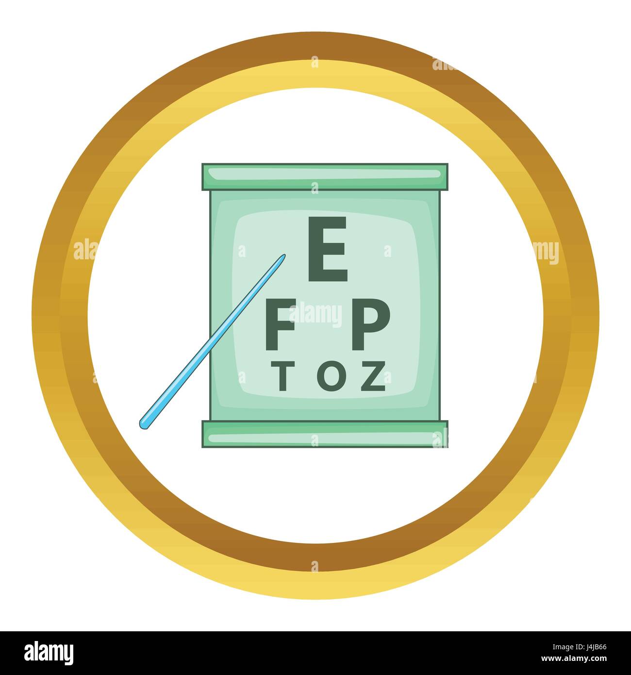 Optician Eye Test Cartoon High Resolution Stock Photography and Images ...