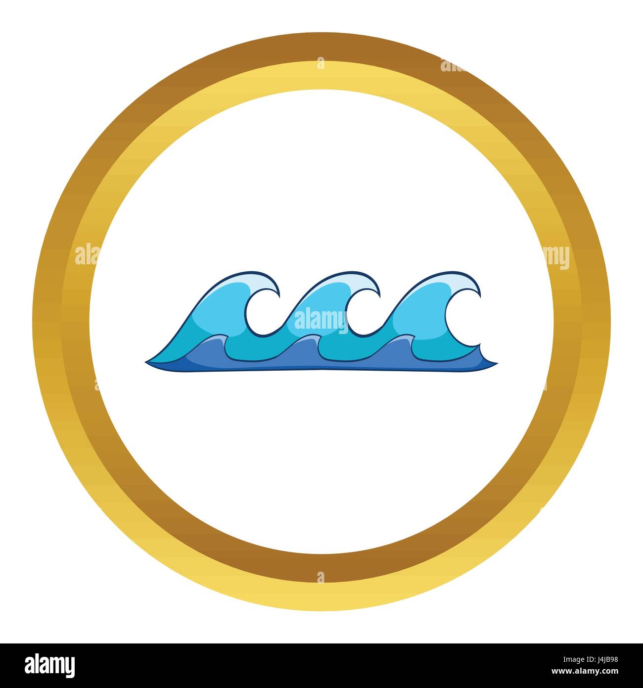 Small waves vector icon Stock Vector Image & Art - Alamy