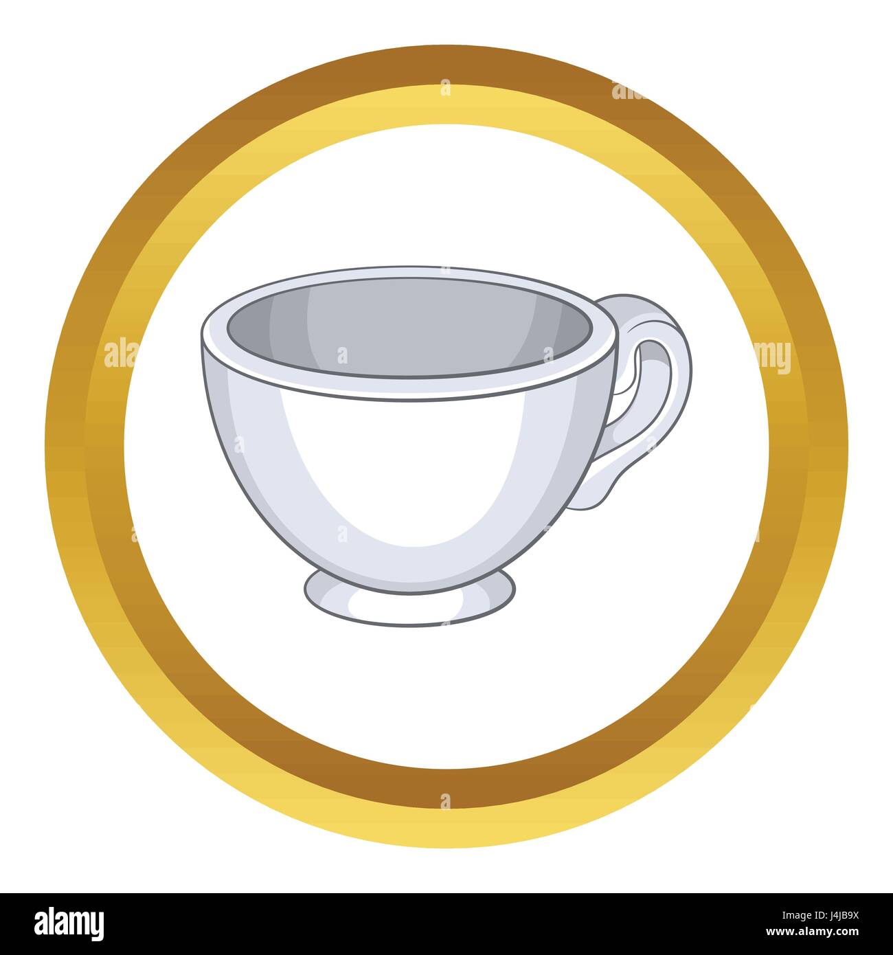 Cup vector icon Stock Vector Image & Art - Alamy