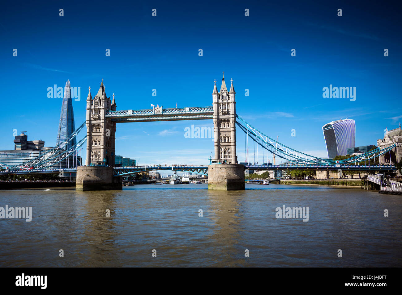 Tower Bridge and the Shard Stock Photo - Alamy