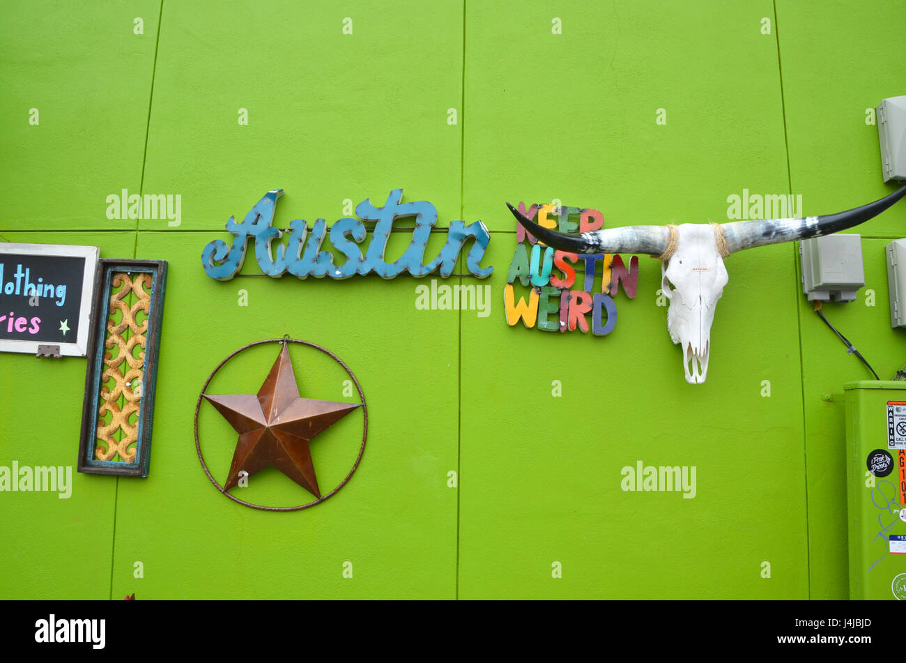 Vintage austin texas hi-res stock photography and images - Alamy