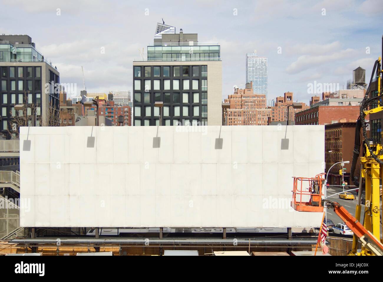 Empty billboard sign hi-res stock photography and images - Alamy