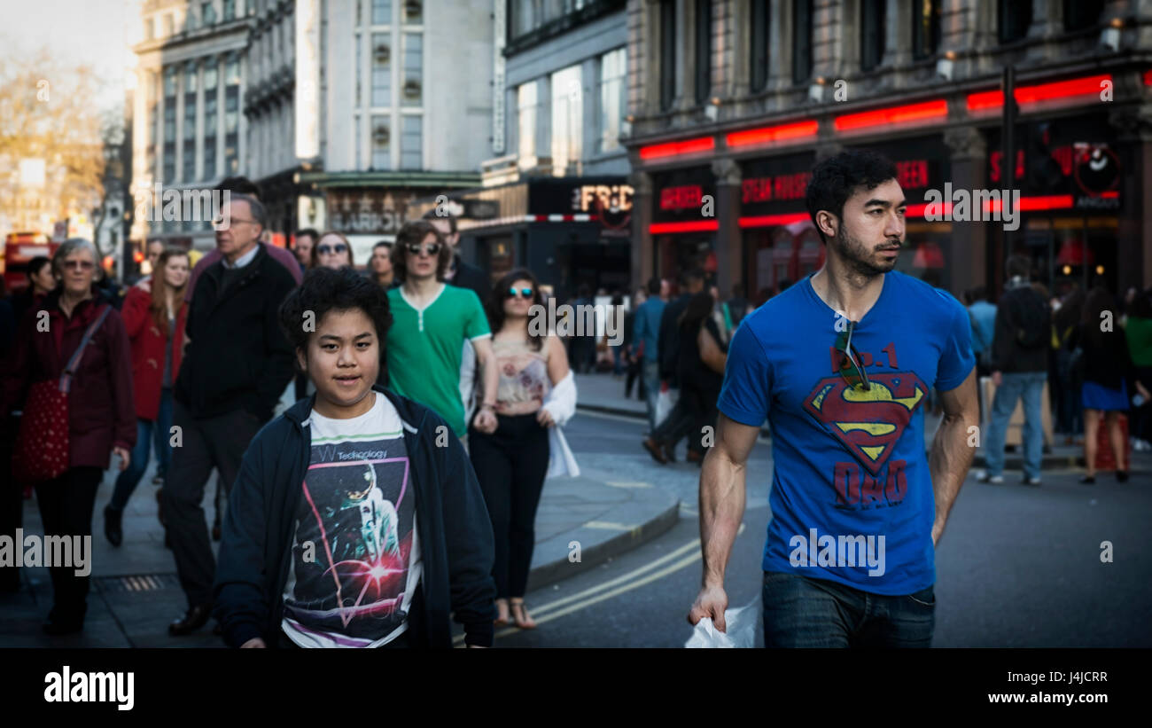 Picture taken on the walk at Coventry Street, London, UK Stock Photo ...