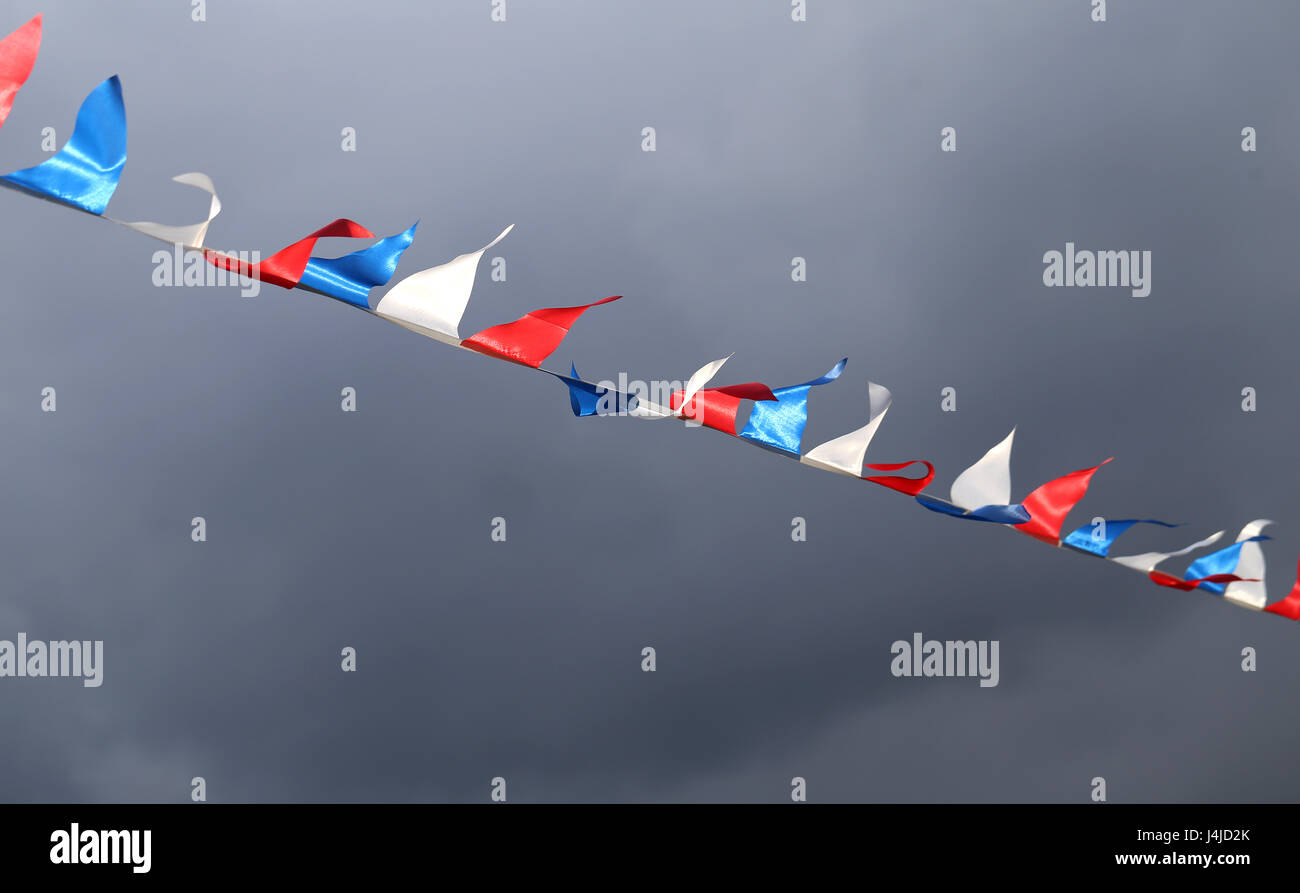 Beautiful tricolor Russian flag is red , white and blue Stock Photo - Alamy