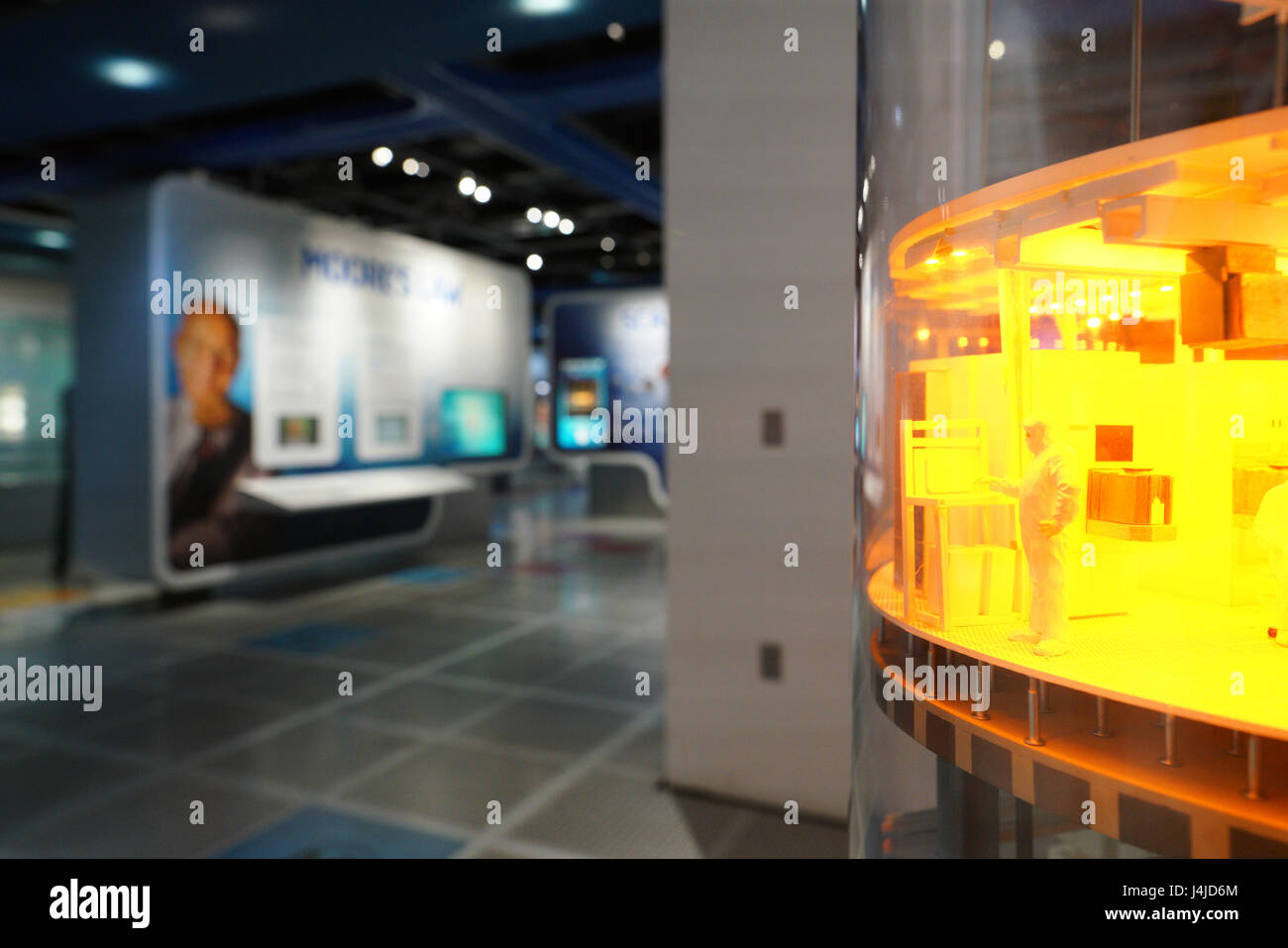 Intel Museum, Silicon Valley Stock Photo - Alamy