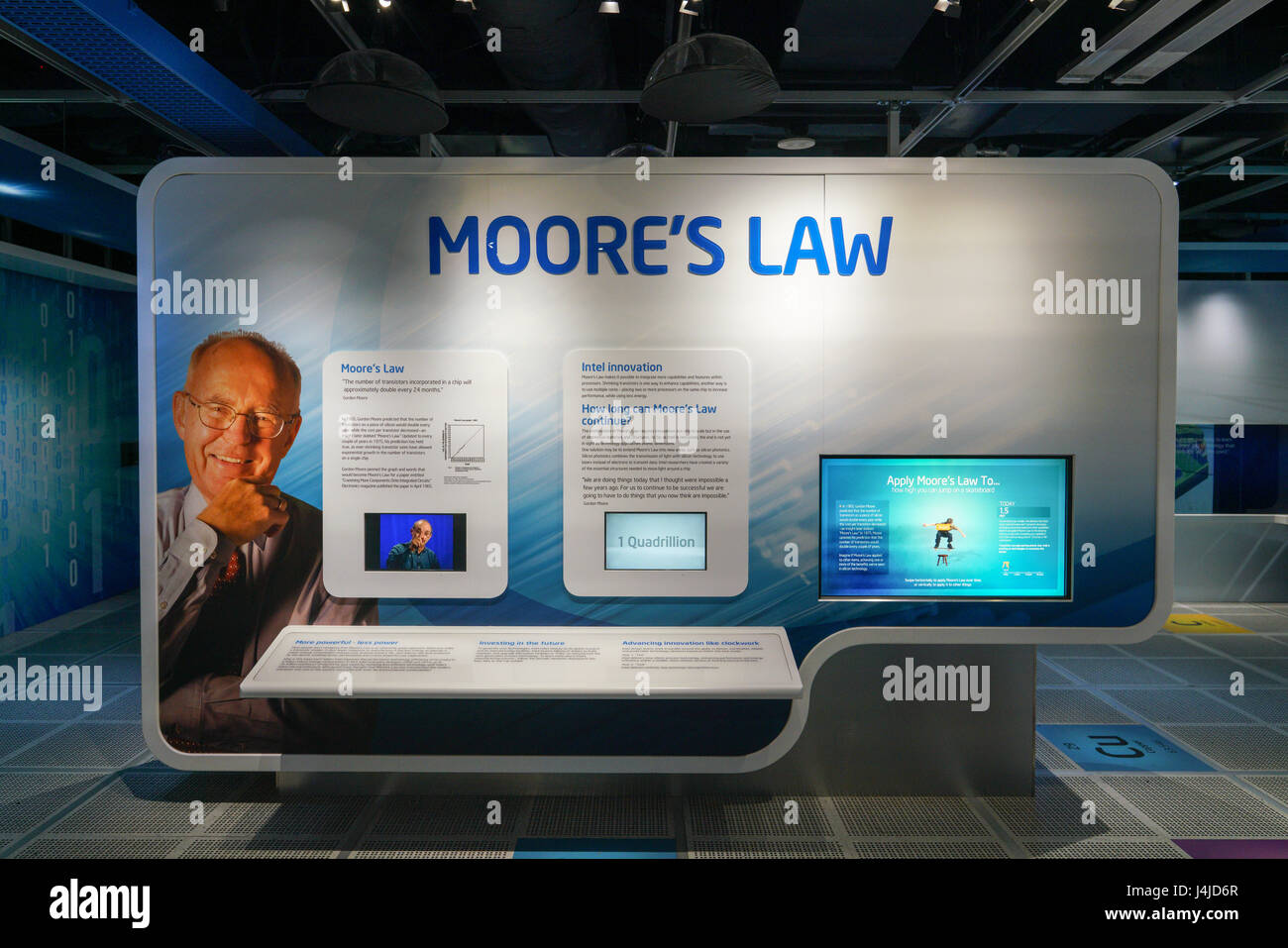Intel Museum, Silicon Valley Stock Photo - Alamy