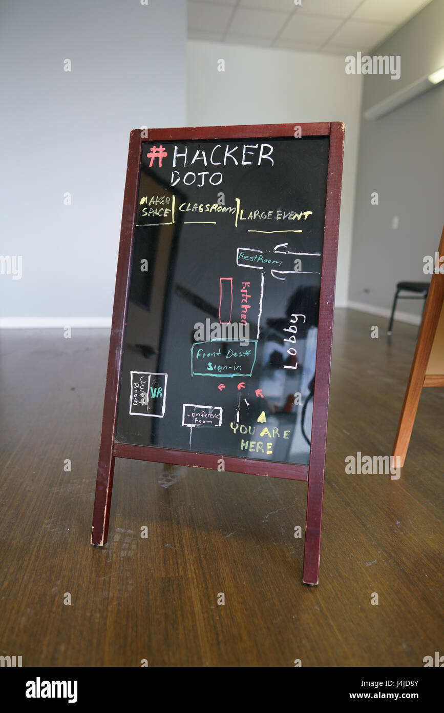 Hacker Dojo in Silicon Valley Stock Photo - Alamy