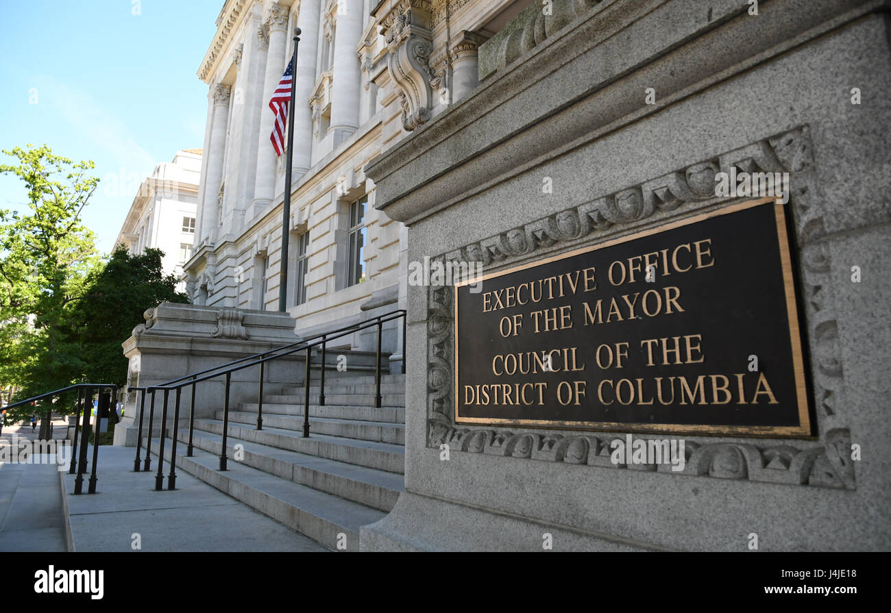 Office of the mayor of Washington, D.C., USA Stock Photo - Alamy