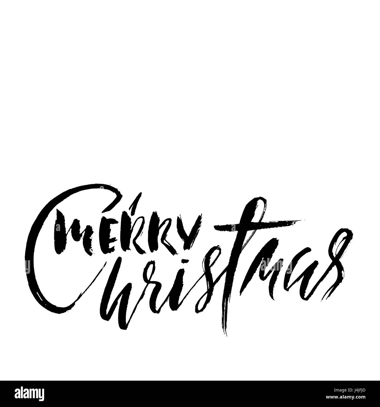Merry christmas illustration animals Stock Vector Images - Alamy