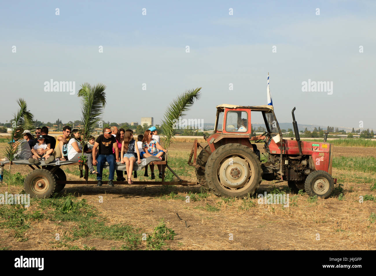 Israel, Shavuot celebration in Jezreel Valley Stock Photo - Alamy