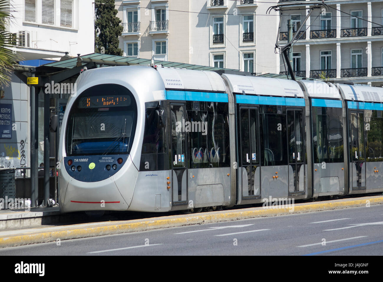 Athens tram hi-res stock photography and images - Alamy