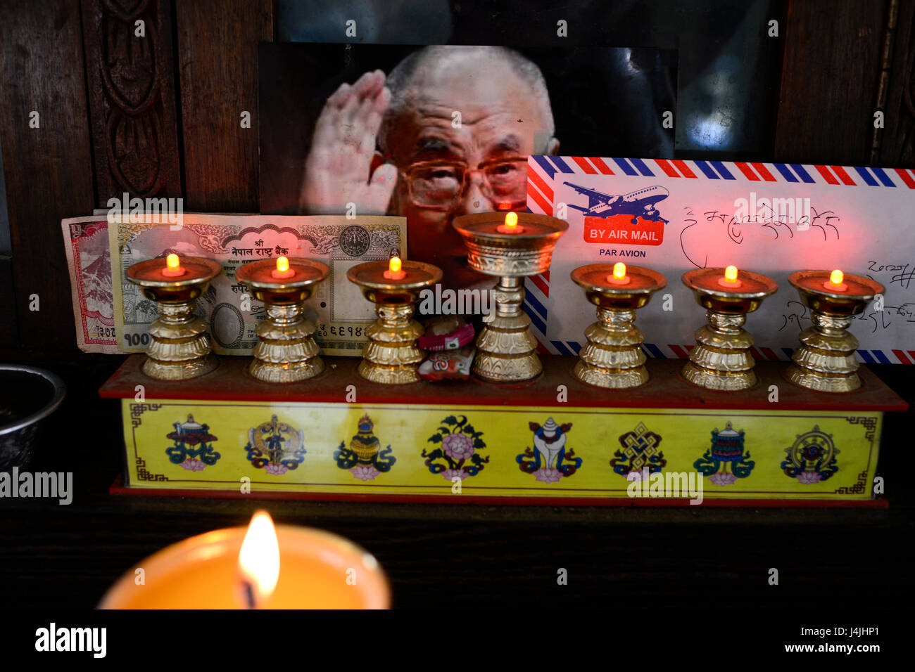 NEPAL Kathmandu, Lalitpur, tibetan refugee camp Jawalakhel, carpet ...